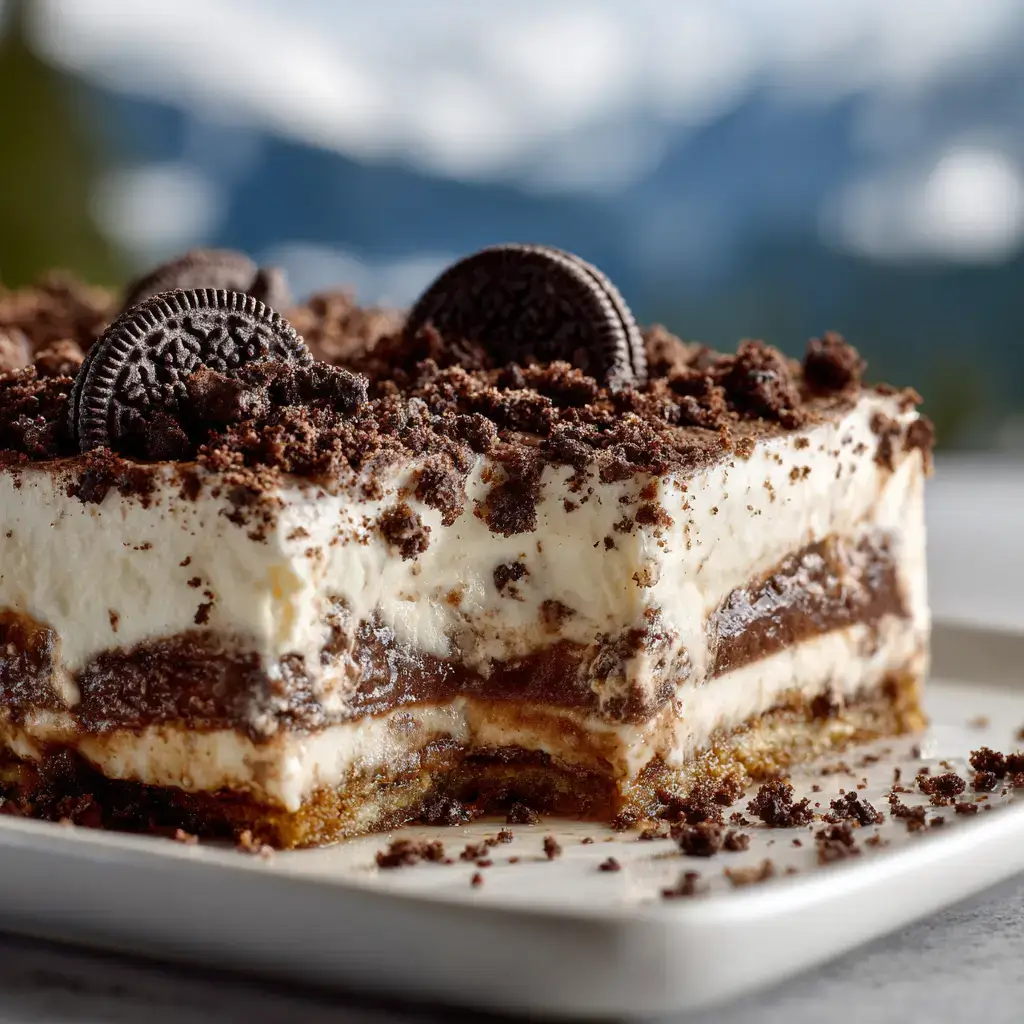 No Bake Oreo Lasagna – Ultimate No-Bake Dessert, 4 Layers, Crowd-Favorite
