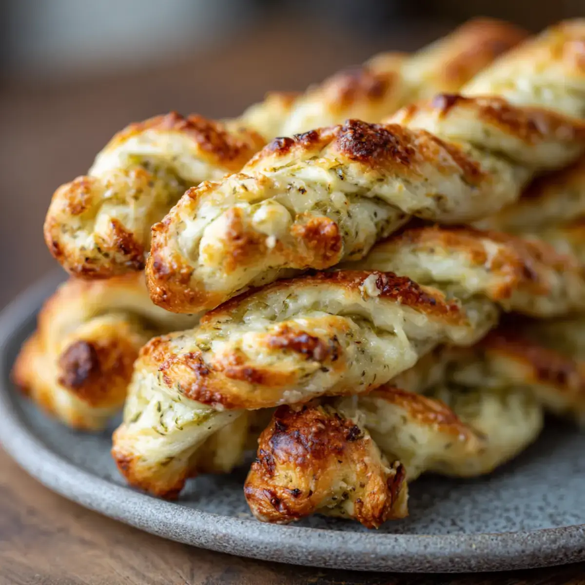 Dill Pickle Bread Twists Recipe