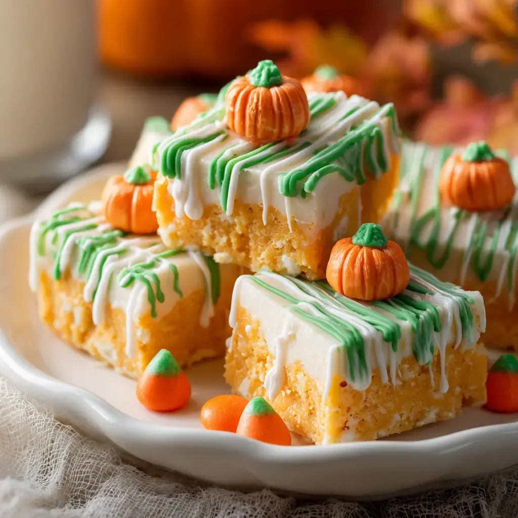 Halloween Pumpkin Patch Fudge | 5-Minute Fall Treat