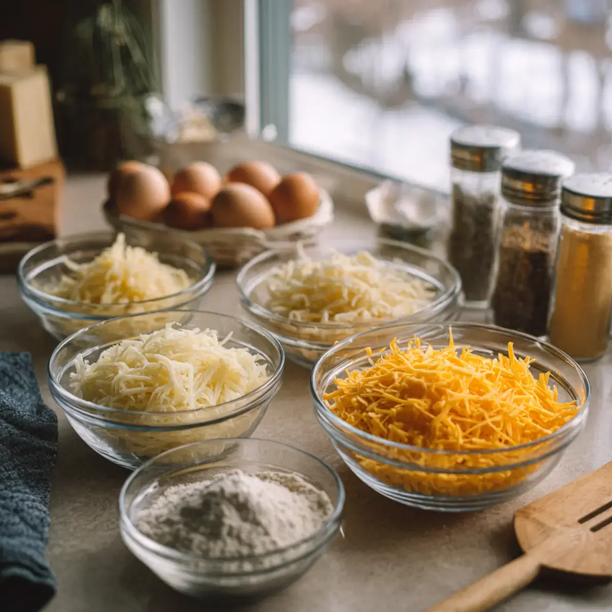 Crispy Cheesy Hash Browns