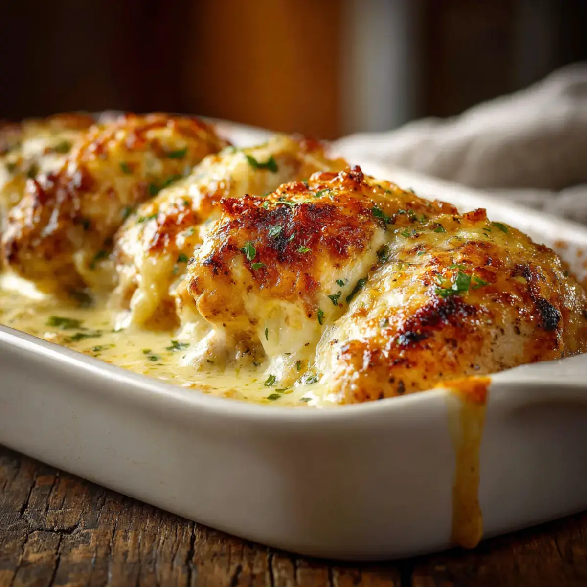 Melt in Your Mouth Chicken Bake