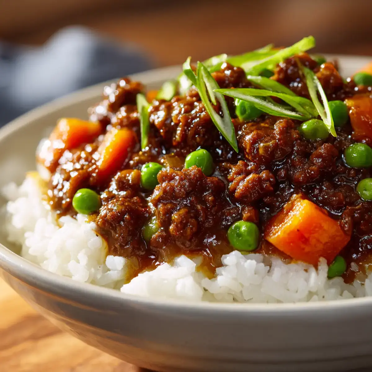 Japanese Ground Beef Curry