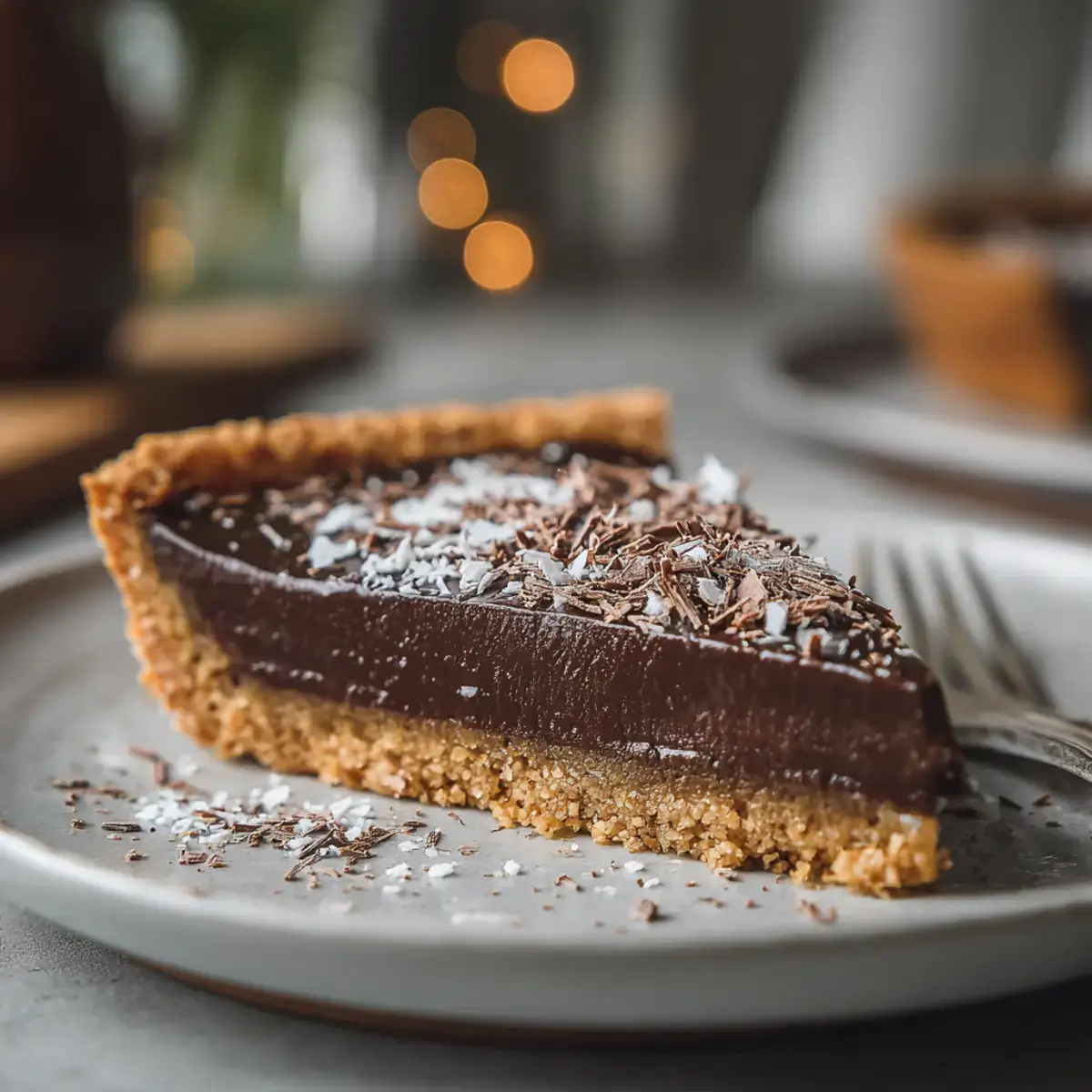 Earl Grey Chocolate Tart